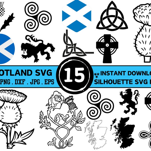 Scottish Thistle Svg - Etsy UK