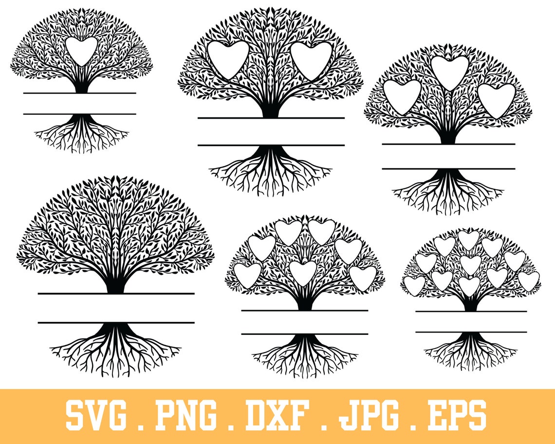 Family Tree Svg Family Tree Png Tree of Life Svg Family - Etsy