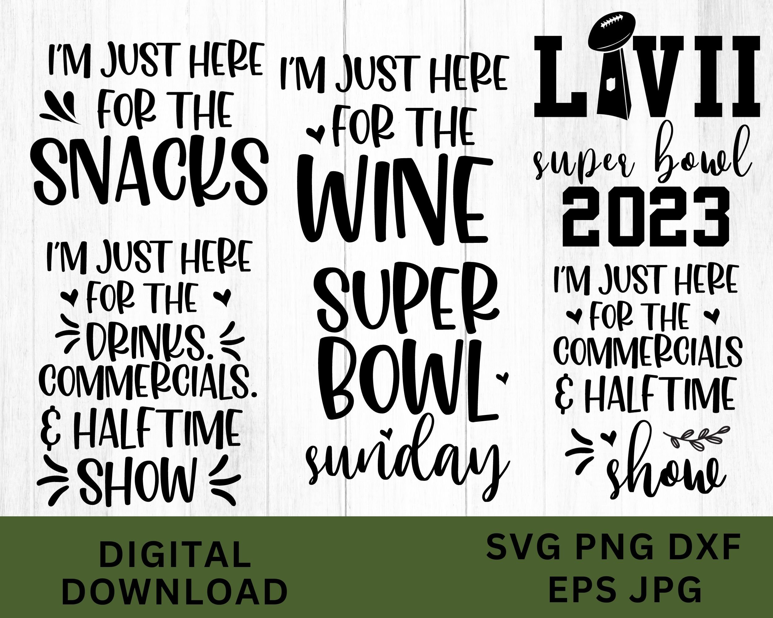Super Bowl Svg, Super Bowl Png, Super Bowl Shirt, Super Bowl Bundle ...