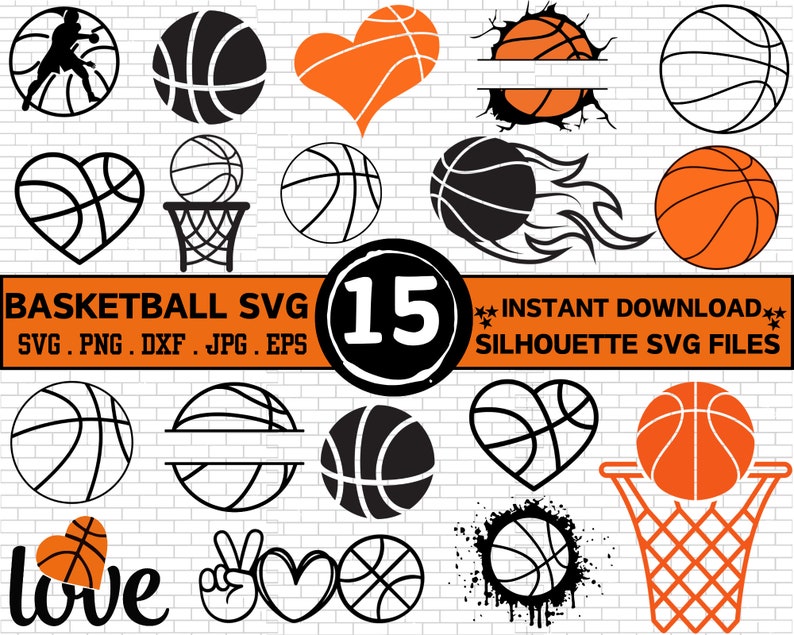 Basketball Svg Bundle Basketball Svg Basketball Png - Etsy