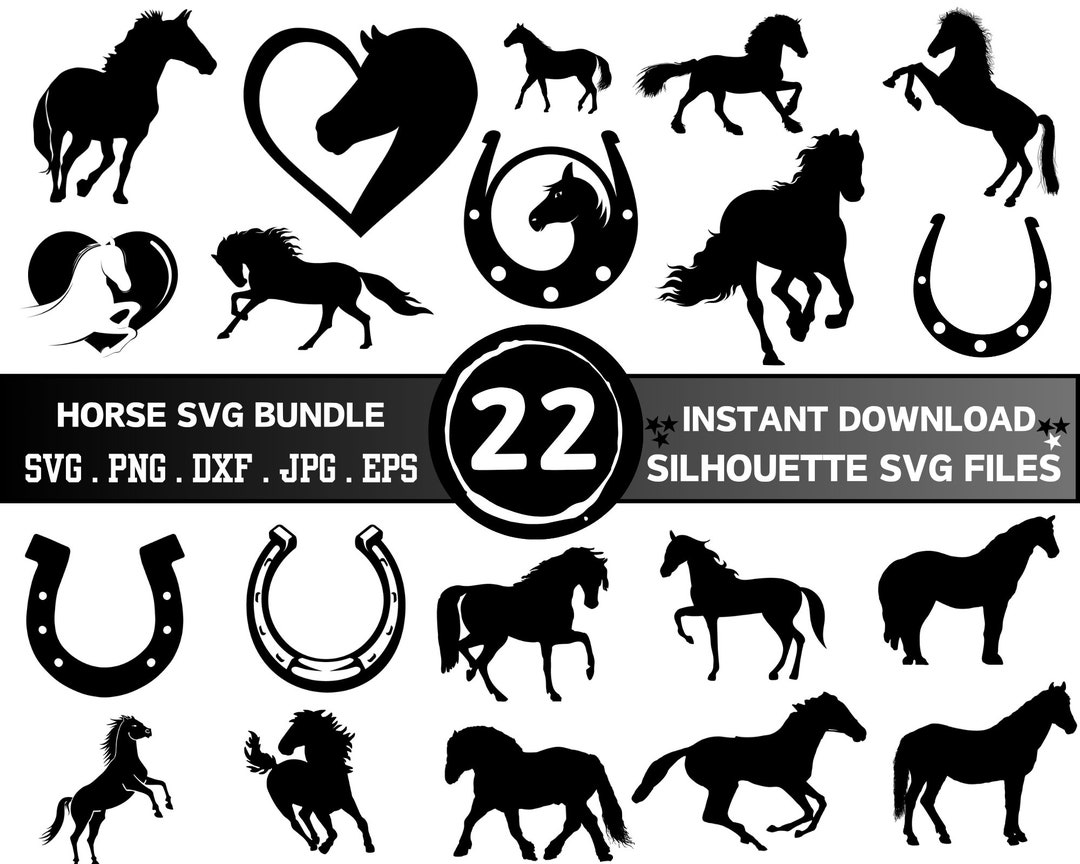 Horse Svg Horse Clipart Horse Png Horses Svg Svg Files for - Etsy
