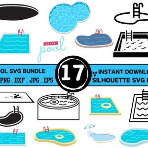 Pool Svg Bundle, Summer Svg, Beach Svg, Pool Sign Svg, Cricut Svg ...