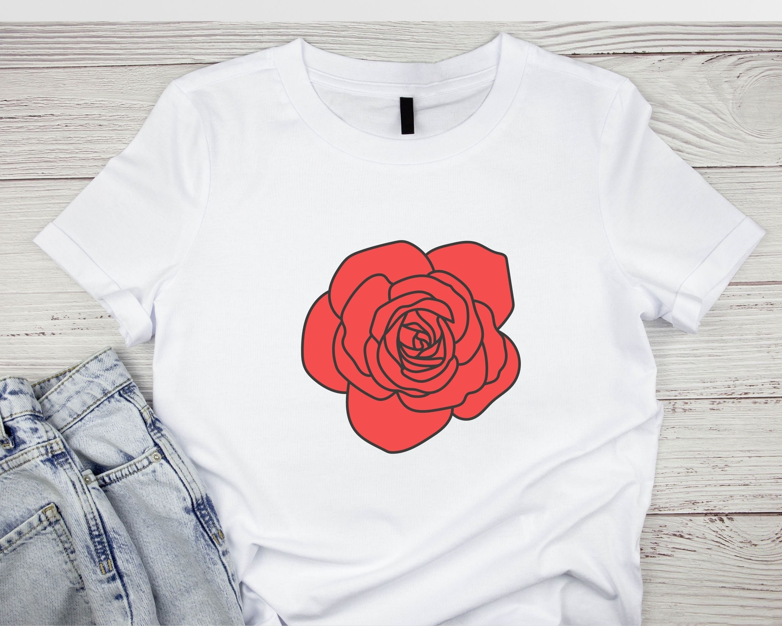 Roses Svg Bundle, Roses Svg, Rose Clipart, Rose Png, Rose Silhouette ...