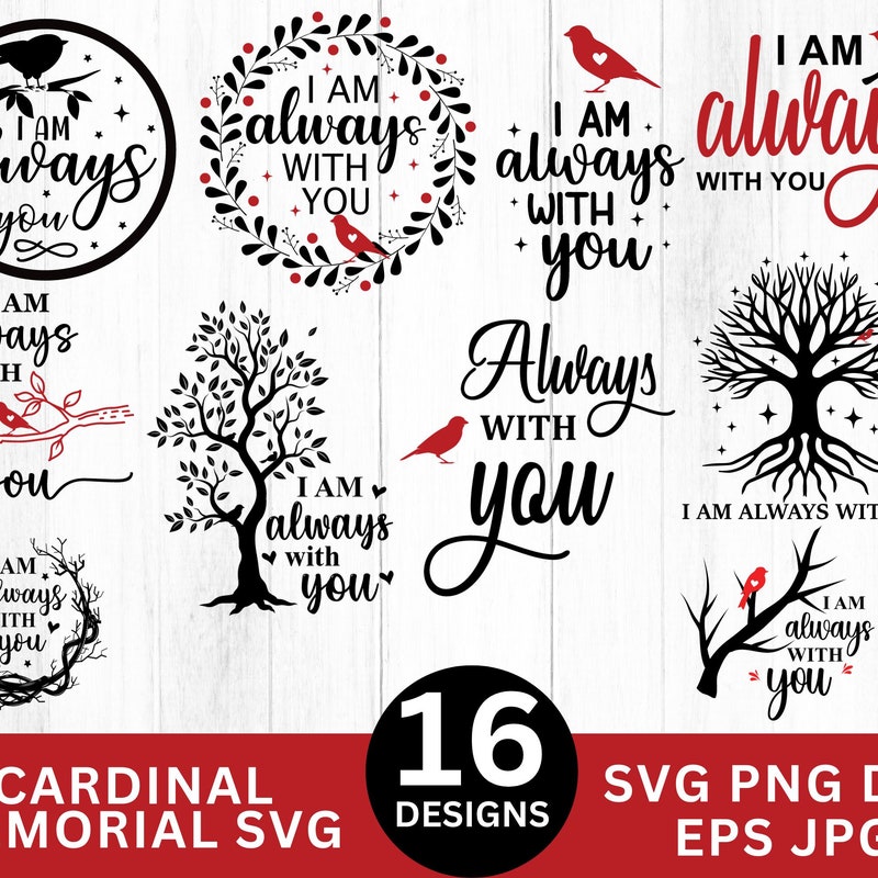 Memorial Cardinal Svg - Etsy