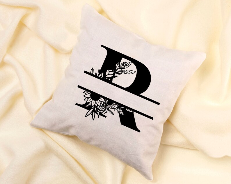 Initial Svg Bundle, Monogram Svg Files, Initial Monogram Png, Svg Files ...