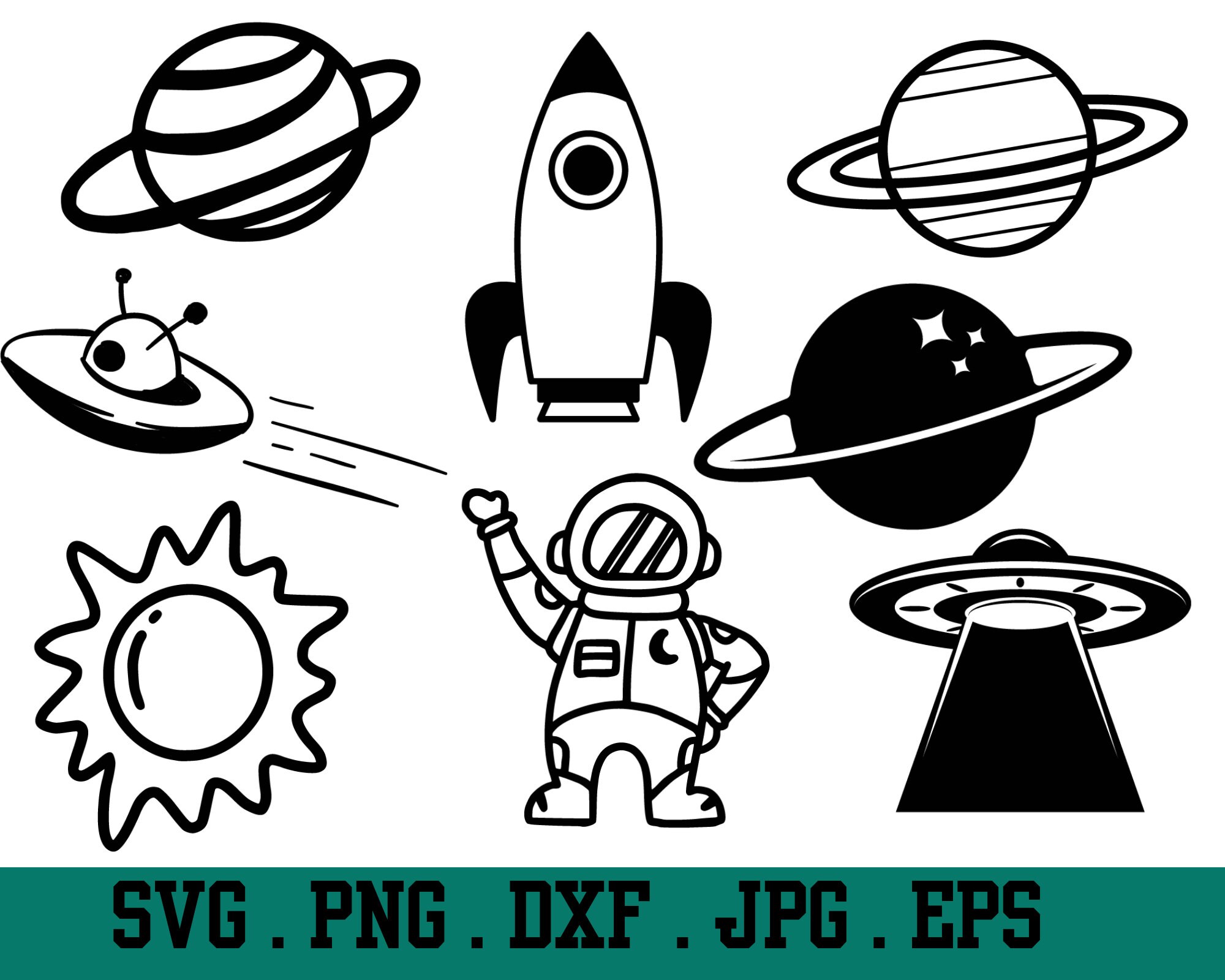 Galaxy Svg Bundle, Celestial Svg, Star Svg, Svg Files for Cricut ...