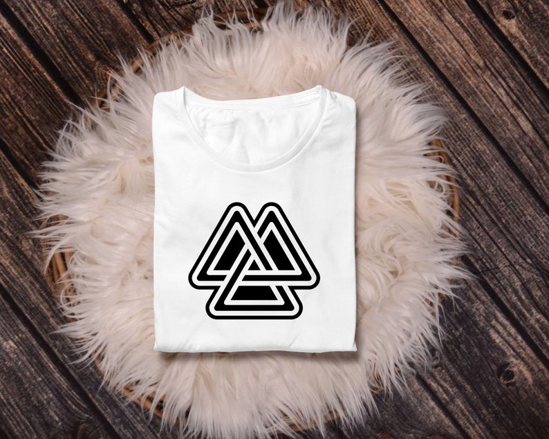 Nordic Valknut Svg, Nordic Valknut Cut Files for Cricut, Viking Symbol ...