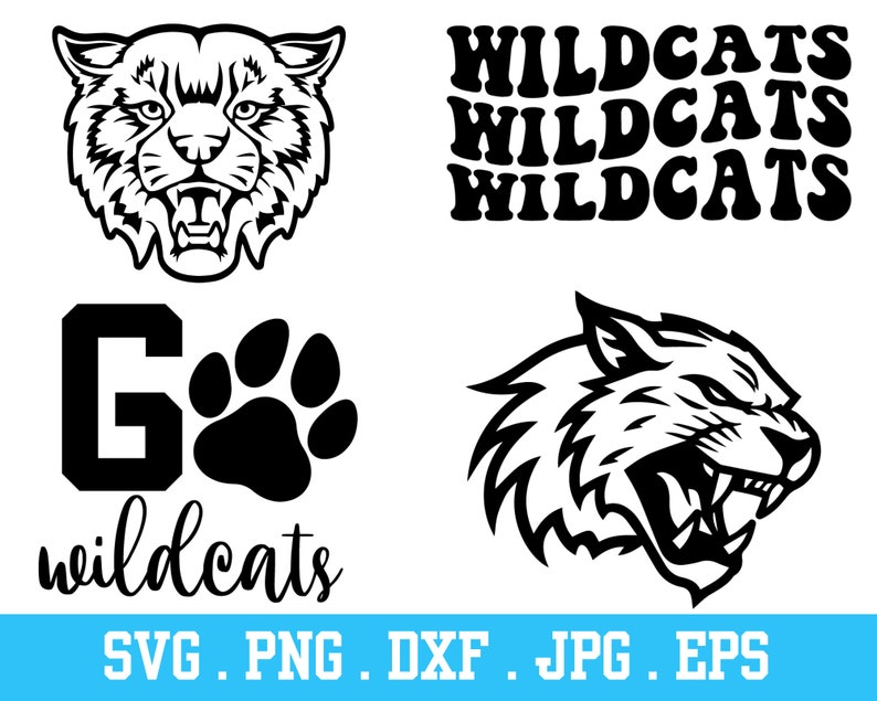 Wildcats Svg Bundle, Wildcats Svg, Wildcats Png, Svg File, Cat Svg, Svg ...