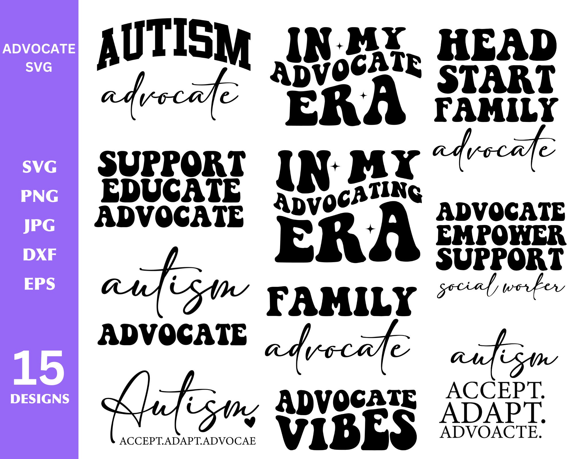 Advocate Svg Png Bundle, Advocate Svg, Advocate Shirt Svg, Svg Files ...