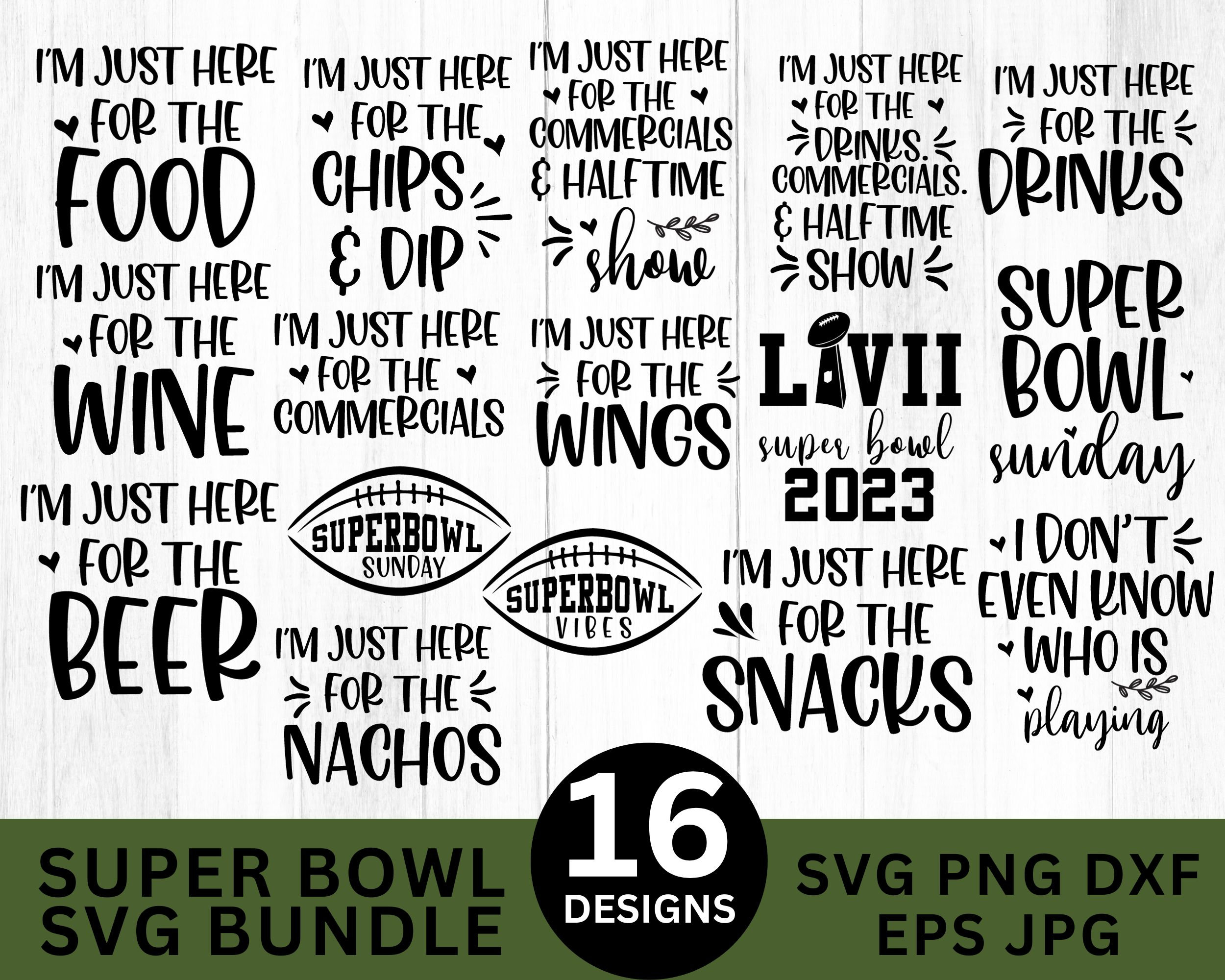Super Bowl Svg, Super Bowl Png, Super Bowl Shirt, Super Bowl Bundle ...