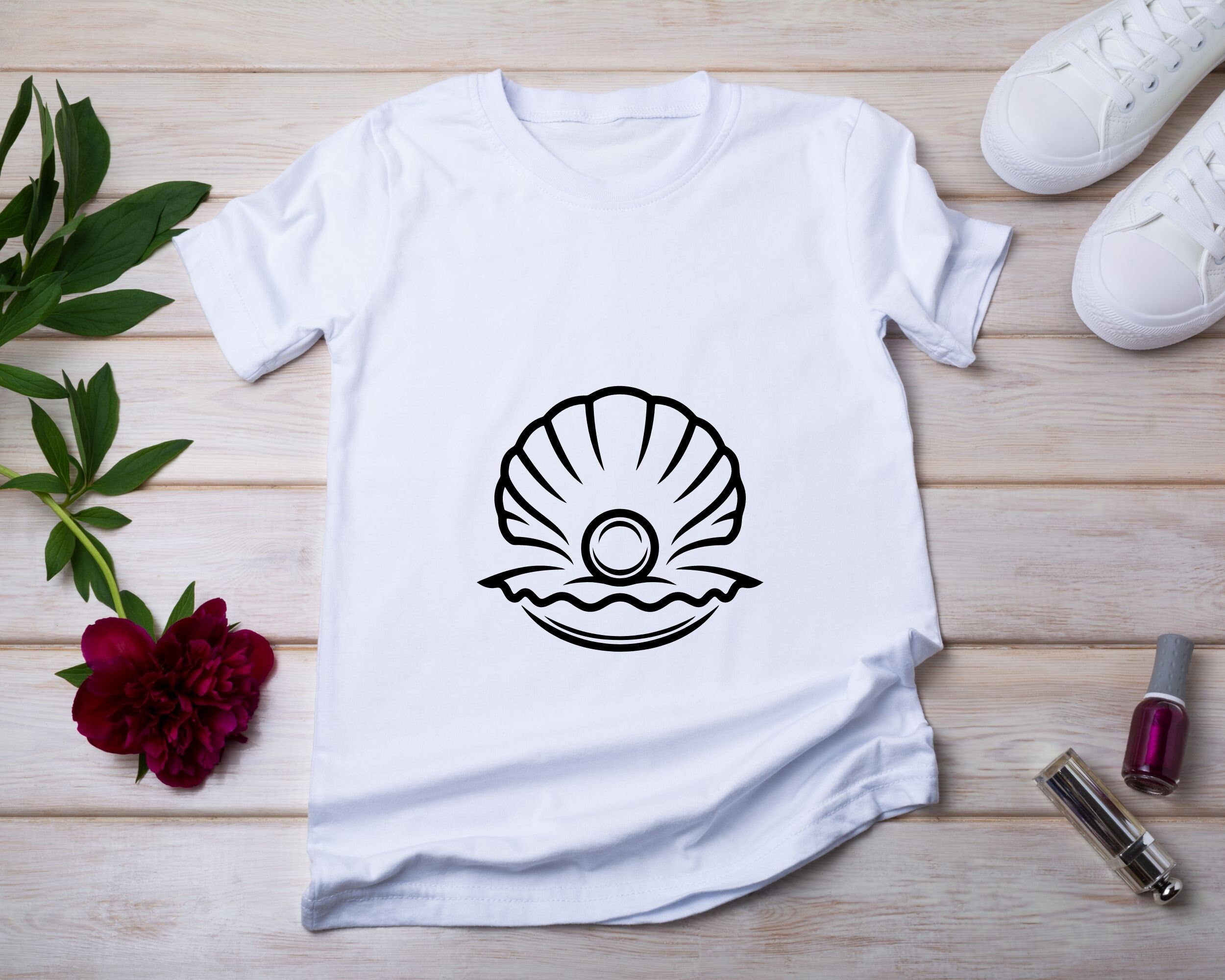 Seashell Svg, Beach Svg, Sea Shell Svg, Seashell Clipart, Sea Shells ...