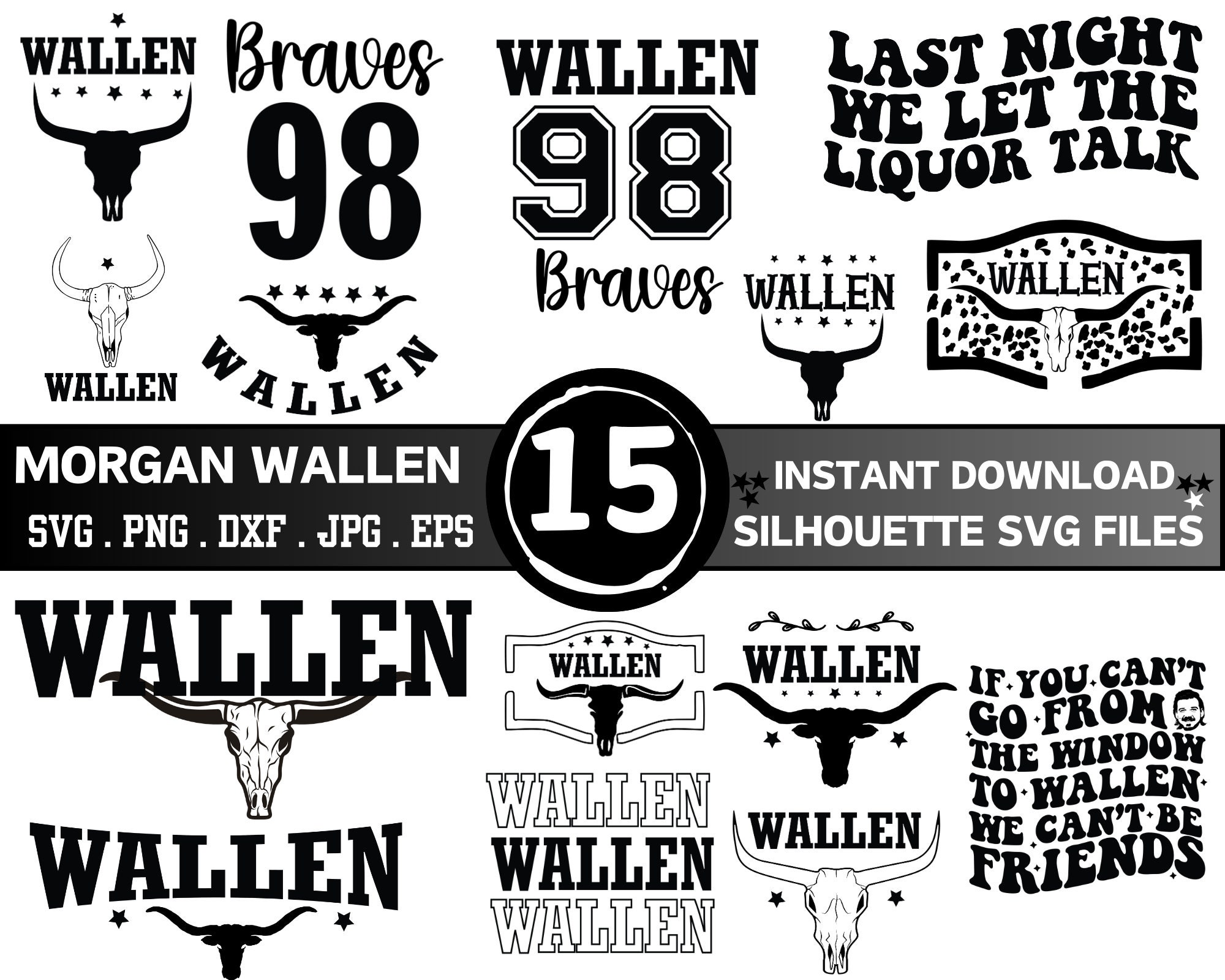 Morgan Wallen Svg Bundle, Morgan Wallen Png, Wallen Png, Morgan Wallen ...