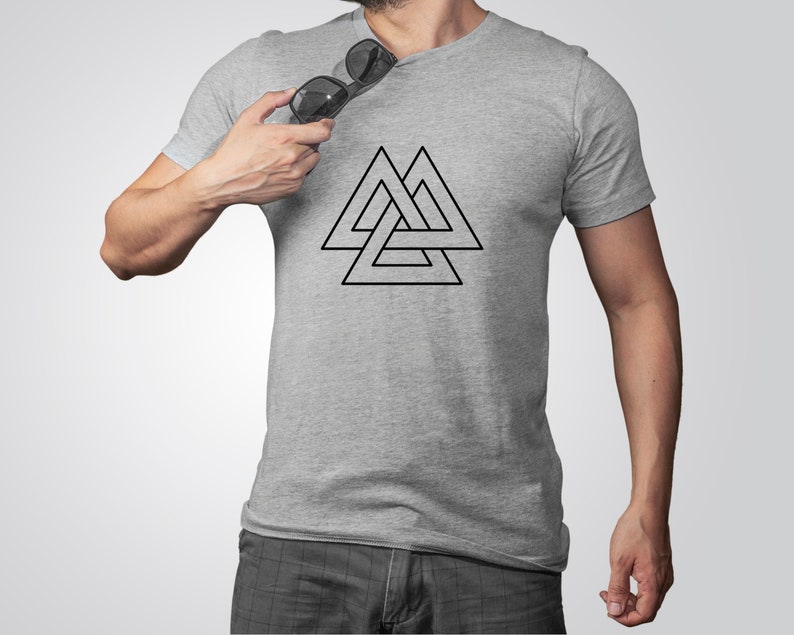 Nordic Valknut Svg, Nordic Valknut Cut Files for Cricut, Viking Symbol ...