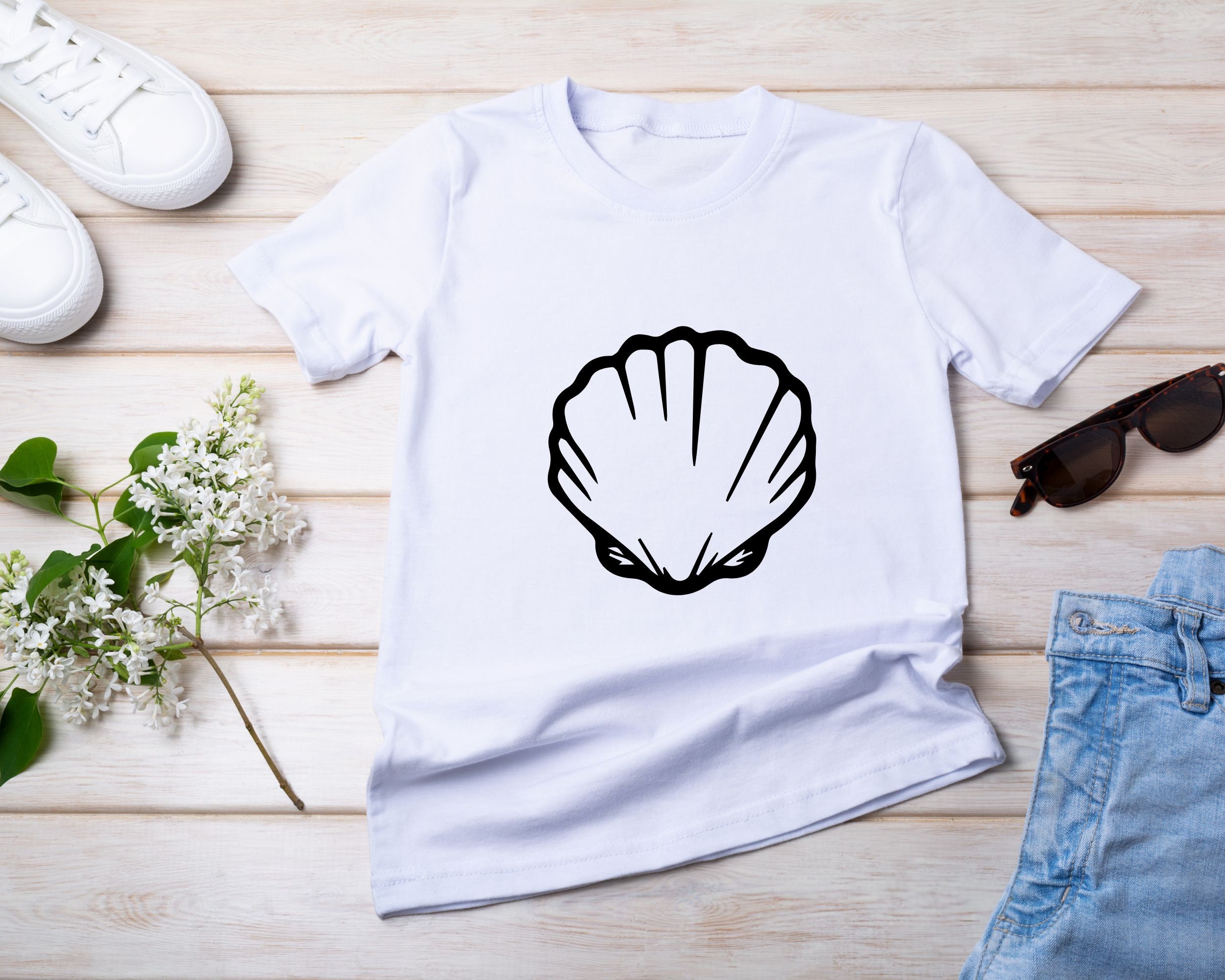 Seashell Svg, Beach Svg, Sea Shell Svg, Seashell Clipart, Sea Shells ...