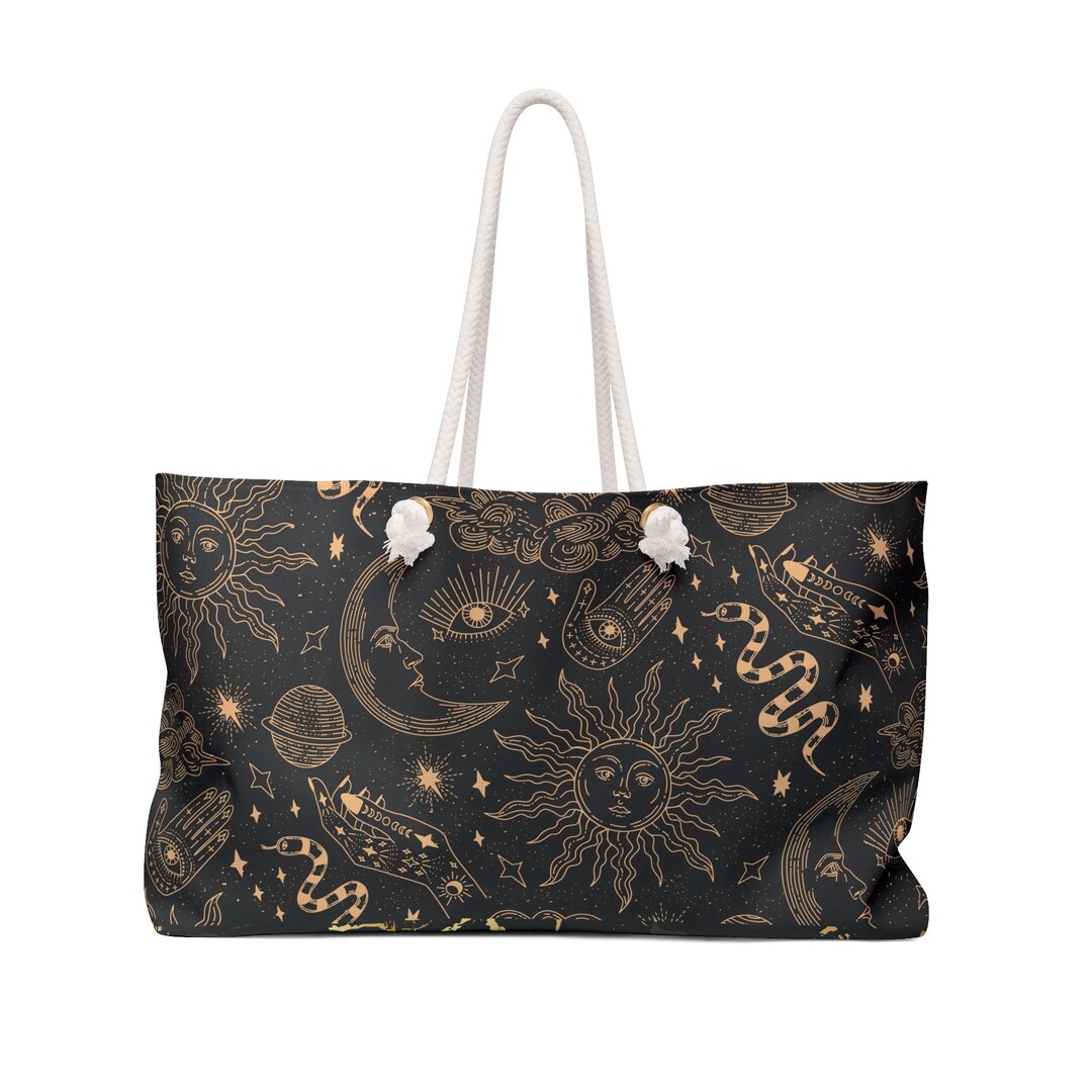 Celestial Weekend Bag, Celestial Bag, Weekend Bag, Travel Bag, Vacation ...