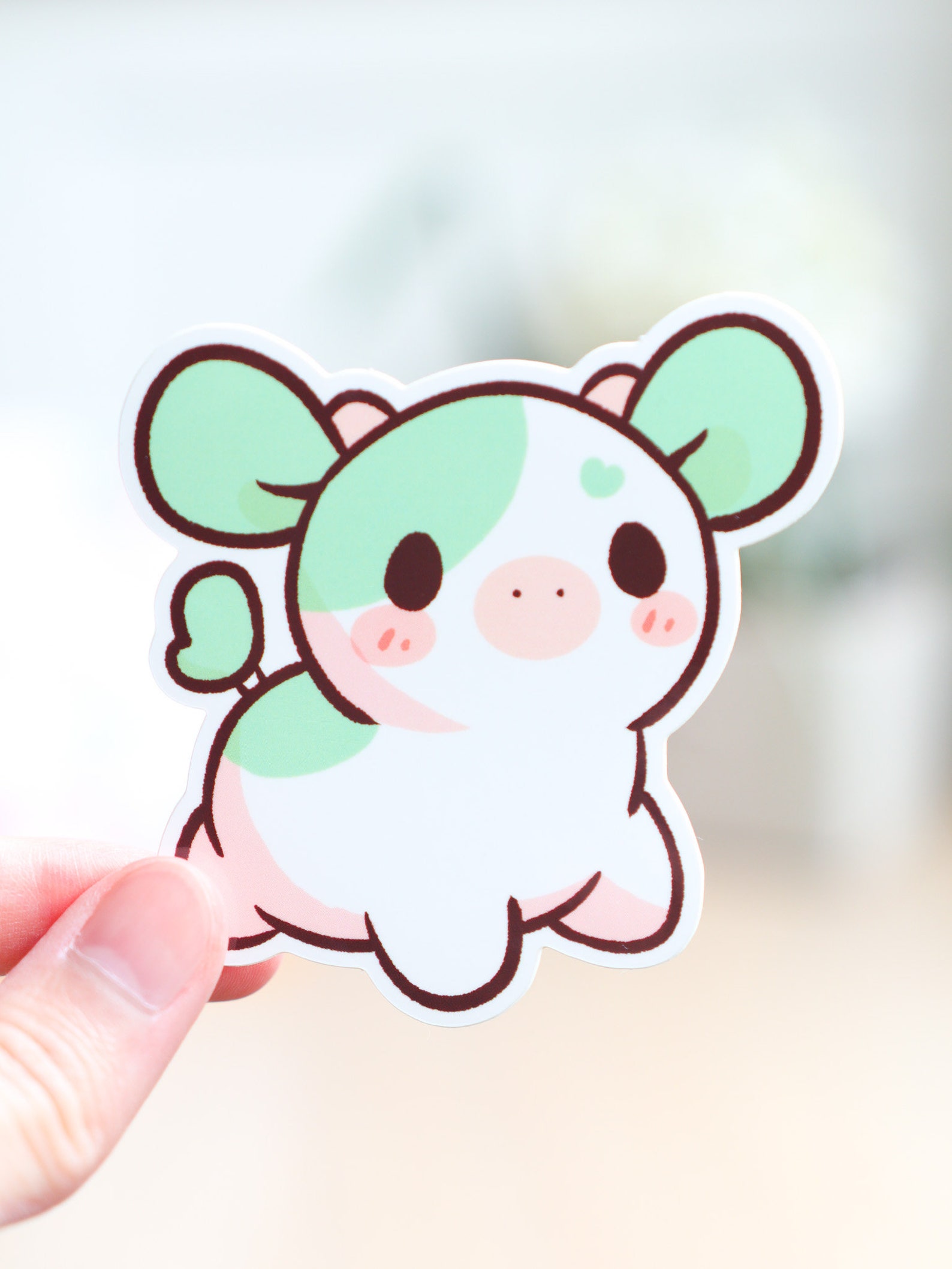 Pastel Cows Sticker Pack | Cute Cow Stickers, Pastel Cow Stickers ...