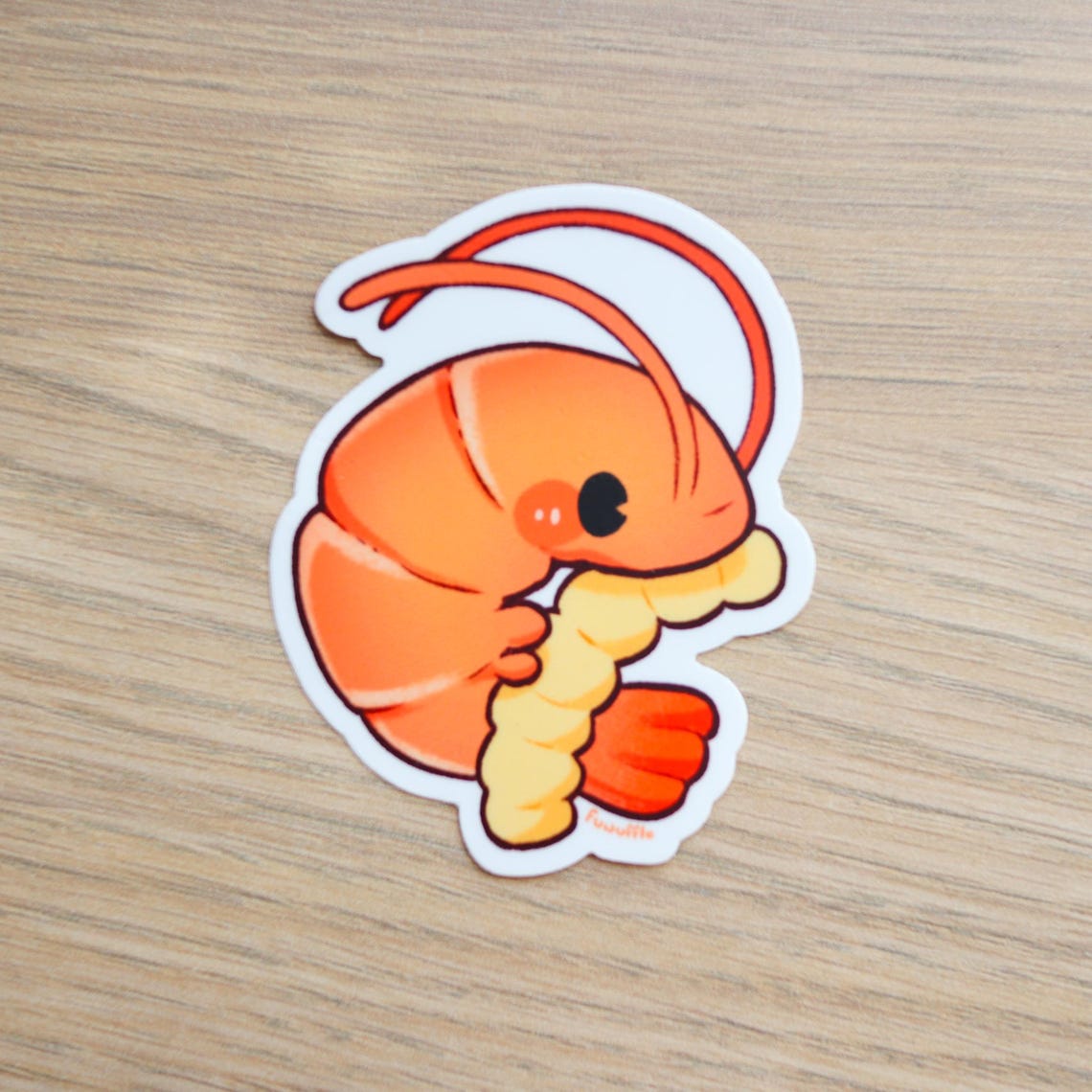 Shrimp Vinyl Sticker | Shrimp Chips Sticker, Shrimp Crackers Sticker ...