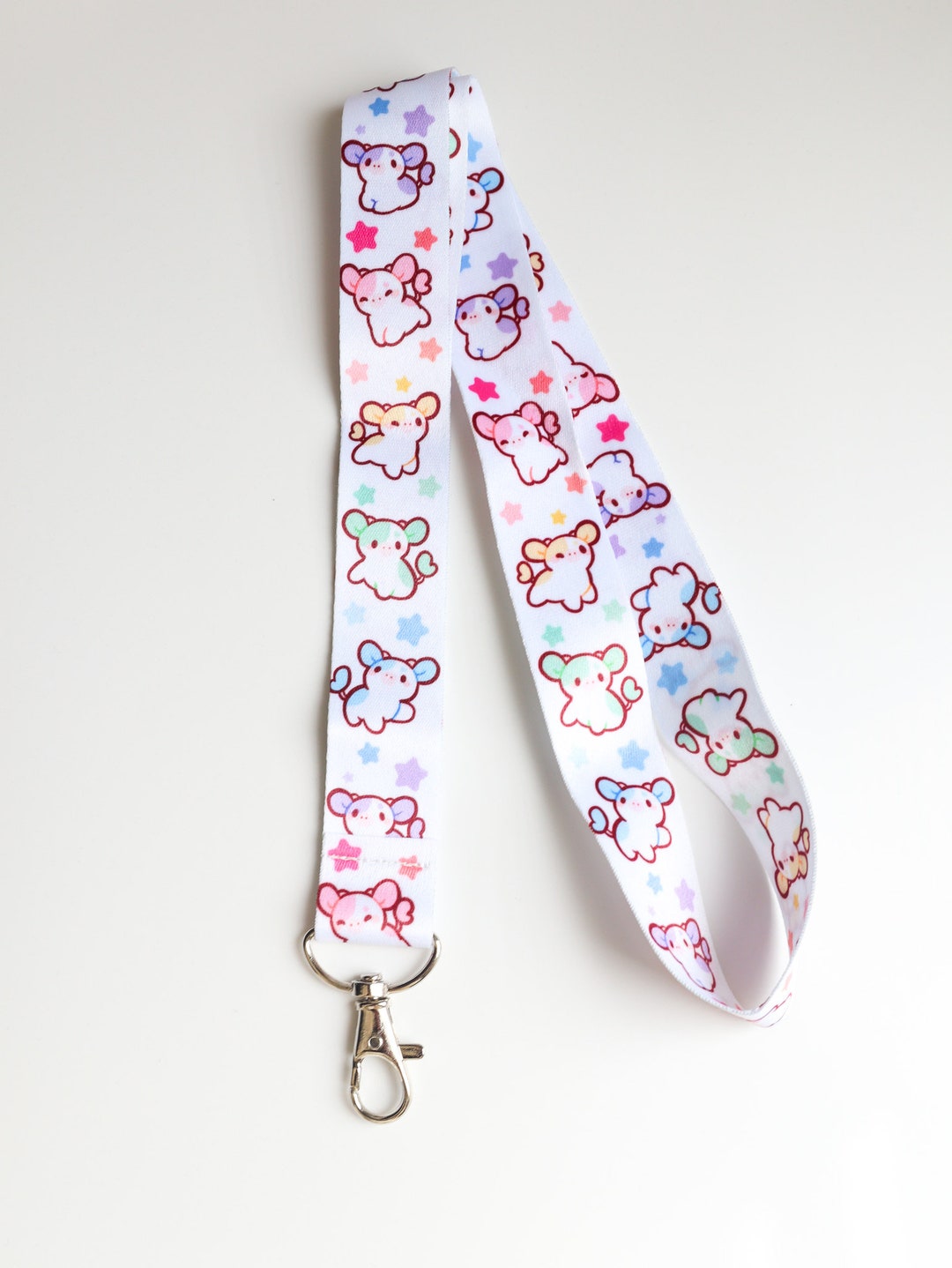 Pastel Cows Lanyard | Cow Lanyard, Cute Lanyard, Pastel Lanyard, Cute ...