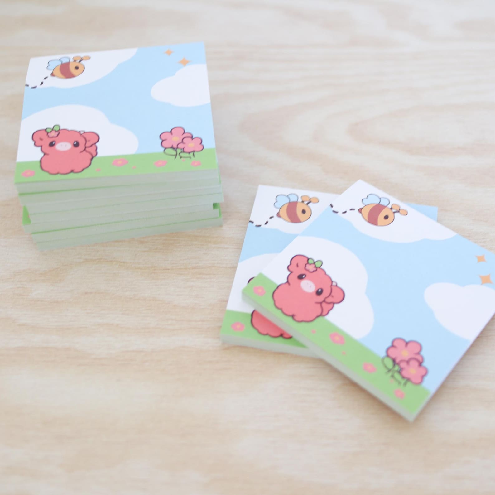 Highland Cow Sticky Notes Cute Sticky Notes, Cute Notepad, Cute Animal ...