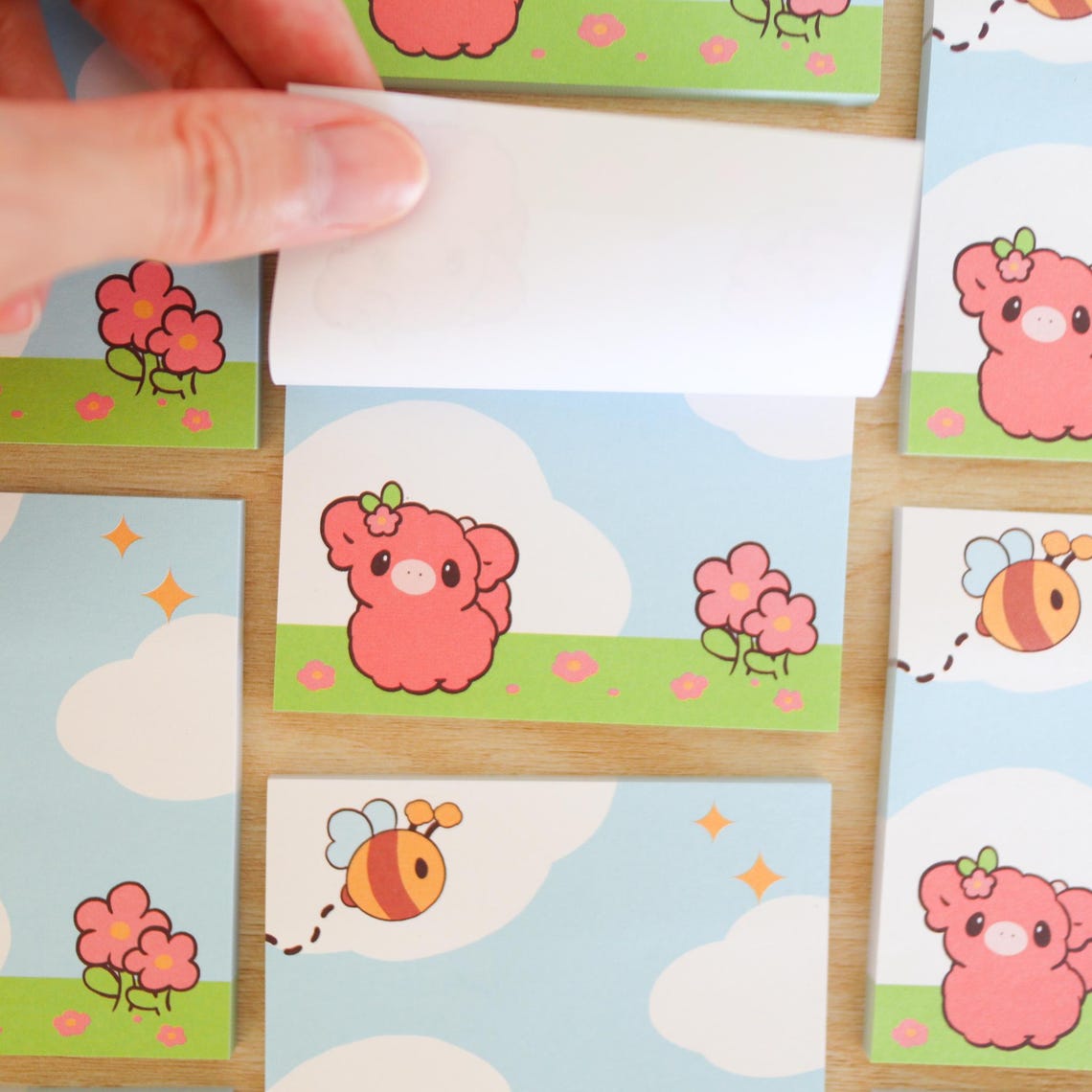 Highland Cow Sticky Notes Cute Sticky Notes, Cute Notepad, Cute Animal ...