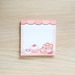 Bread Bunny Sticky Notes Cute Sticky Notes, Cute Notepad, Cute Animal ...