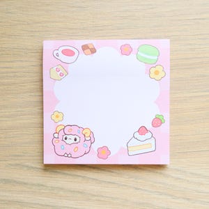 Cute Desserts Sticky Notes | Cute Sticky Notes, Cute Notepad, Cute ...