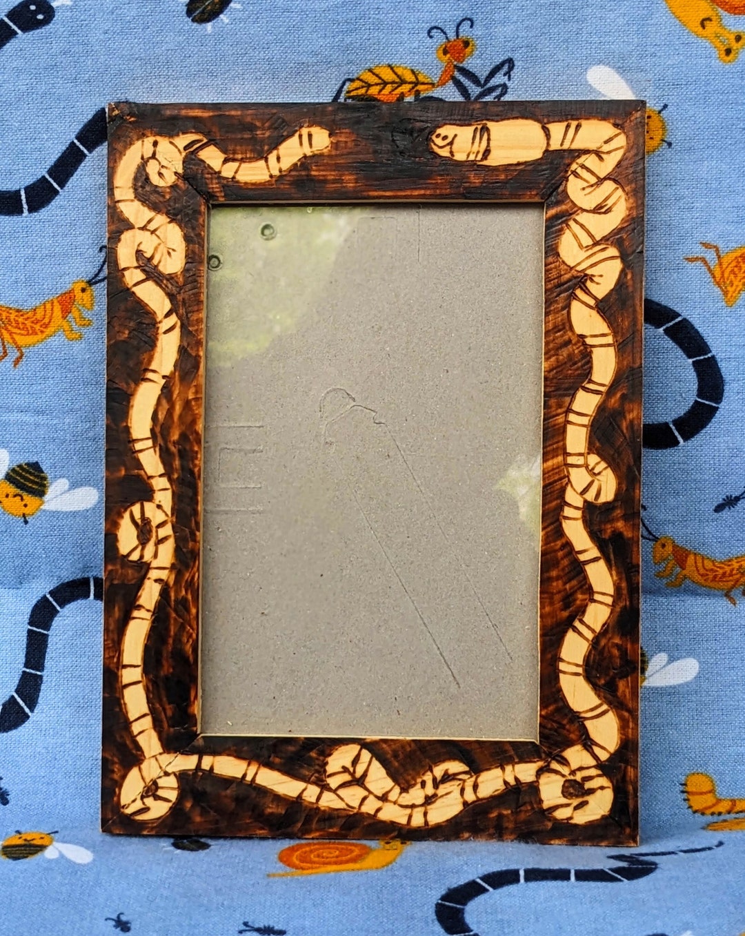 Worm Frame - Etsy