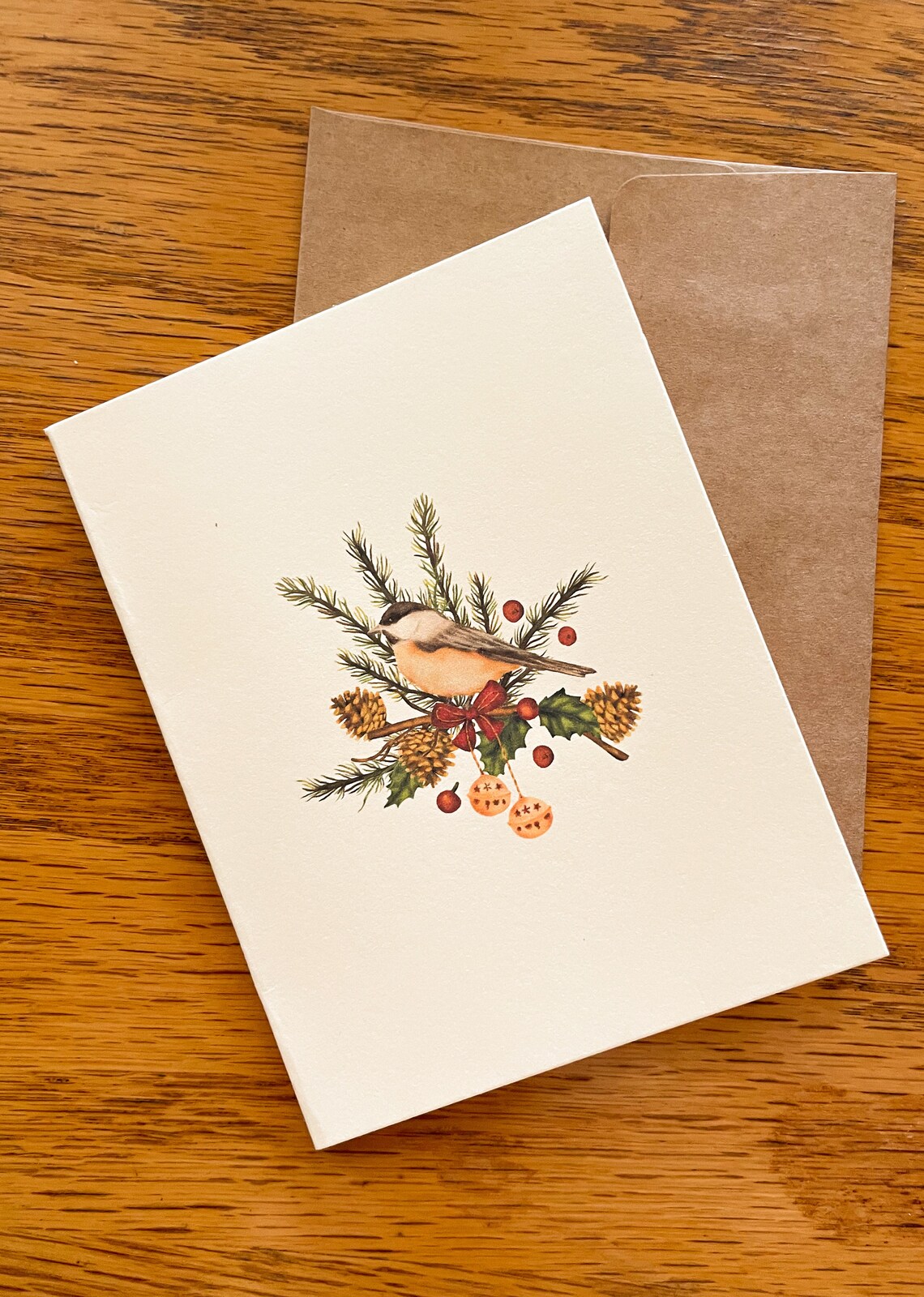 Vintage Inspired Blank Christmas Card Set of 6 or 12 - Etsy