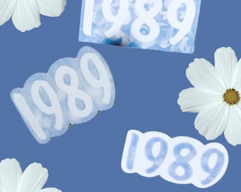Taylor Swift 1989 Sticker - Etsy