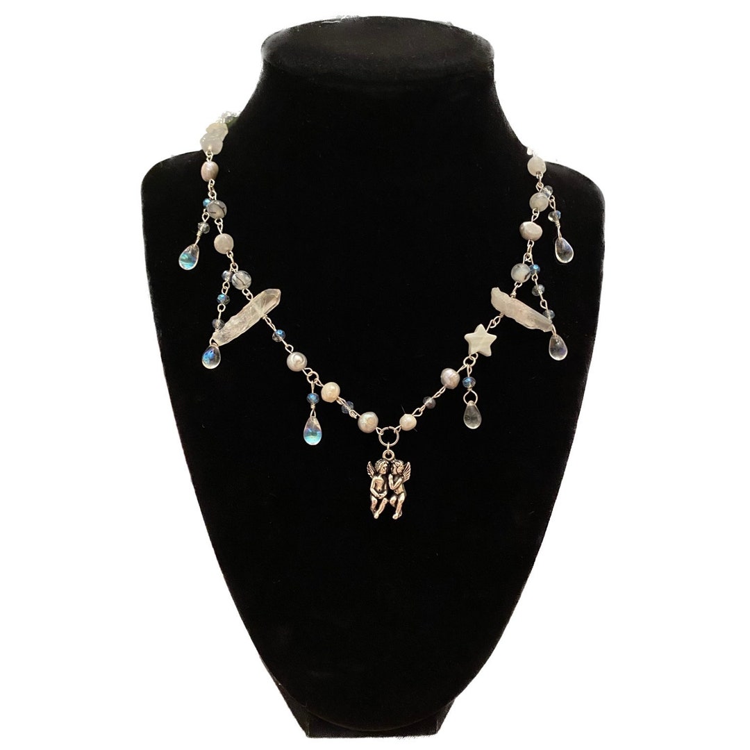 Angel Tears Handmade Dreamy Angel Necklace - Etsy