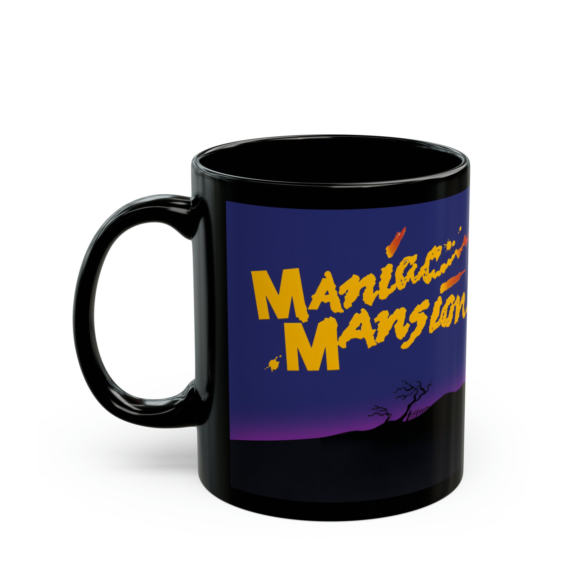 NES Maniac Mansion Mug Maniac Mansion Merch for the Ultimate Gamer - Etsy