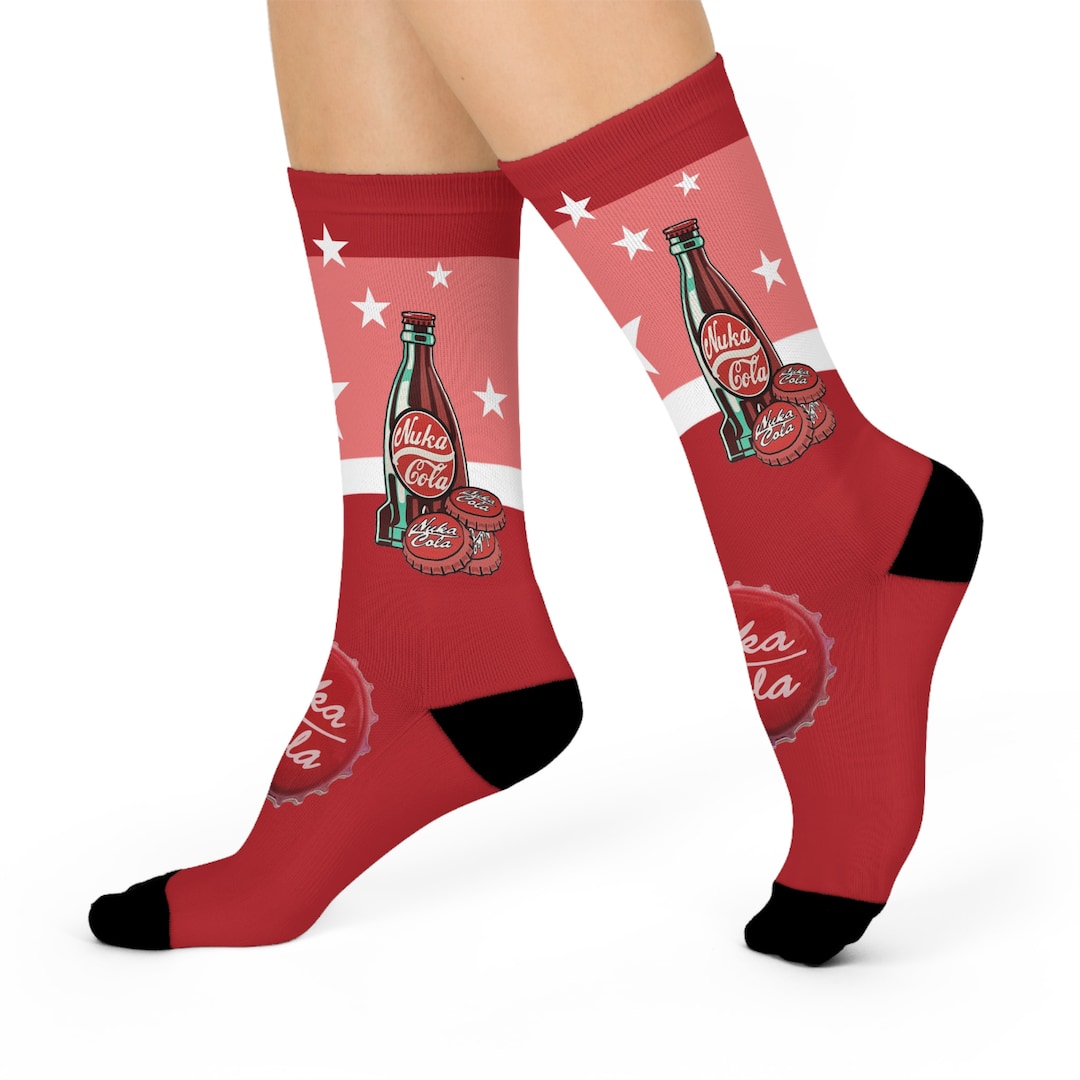Fallout Nuka Cola Socks. Fallout Merch for the Ultimate Gamer - Etsy