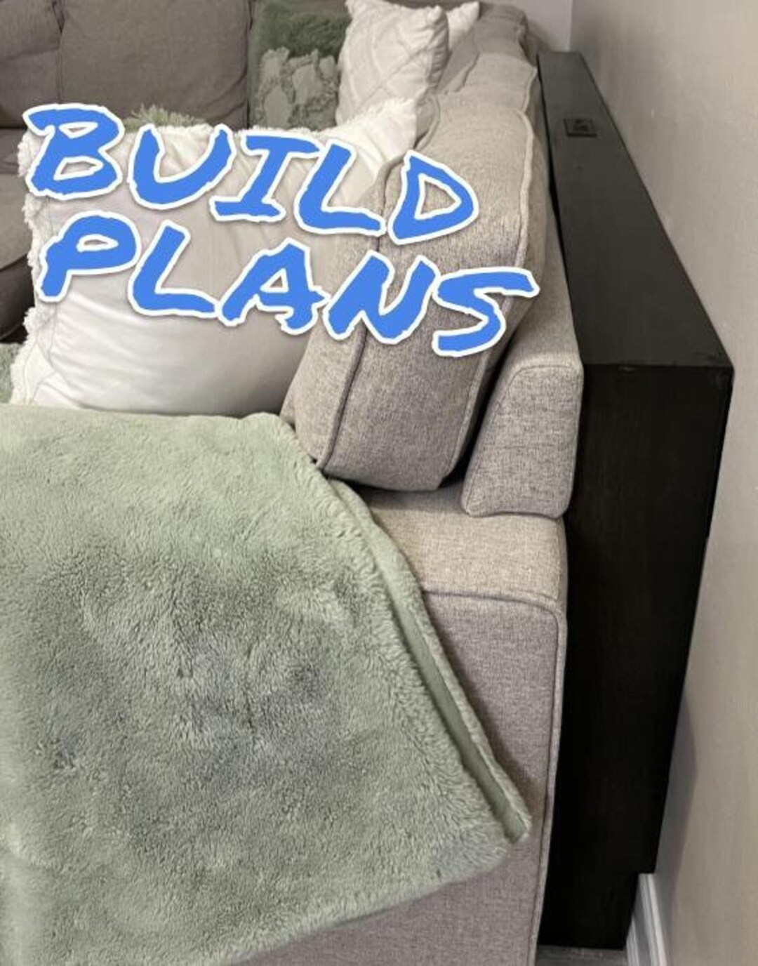 Sofa Table Plans Console Table Plans Woodworking Build - Etsy