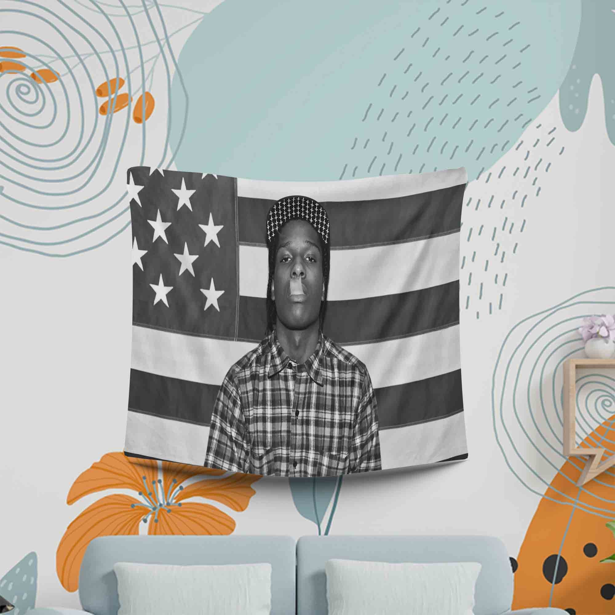 Asap Rocky Hoodie Flag