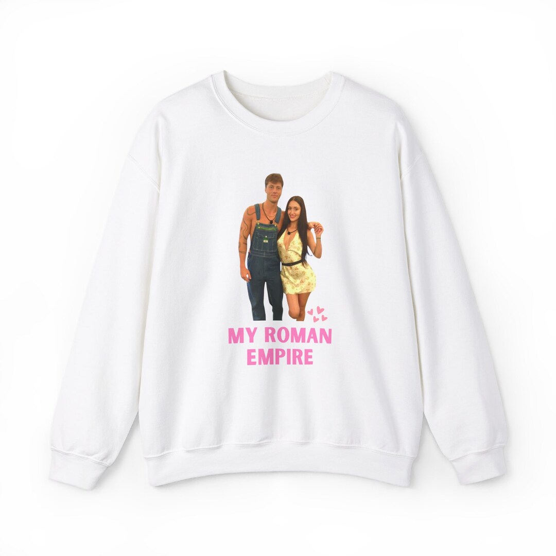 Leah and Rob My Roman Empire Graphic Crewneck Sweatshirt - Etsy