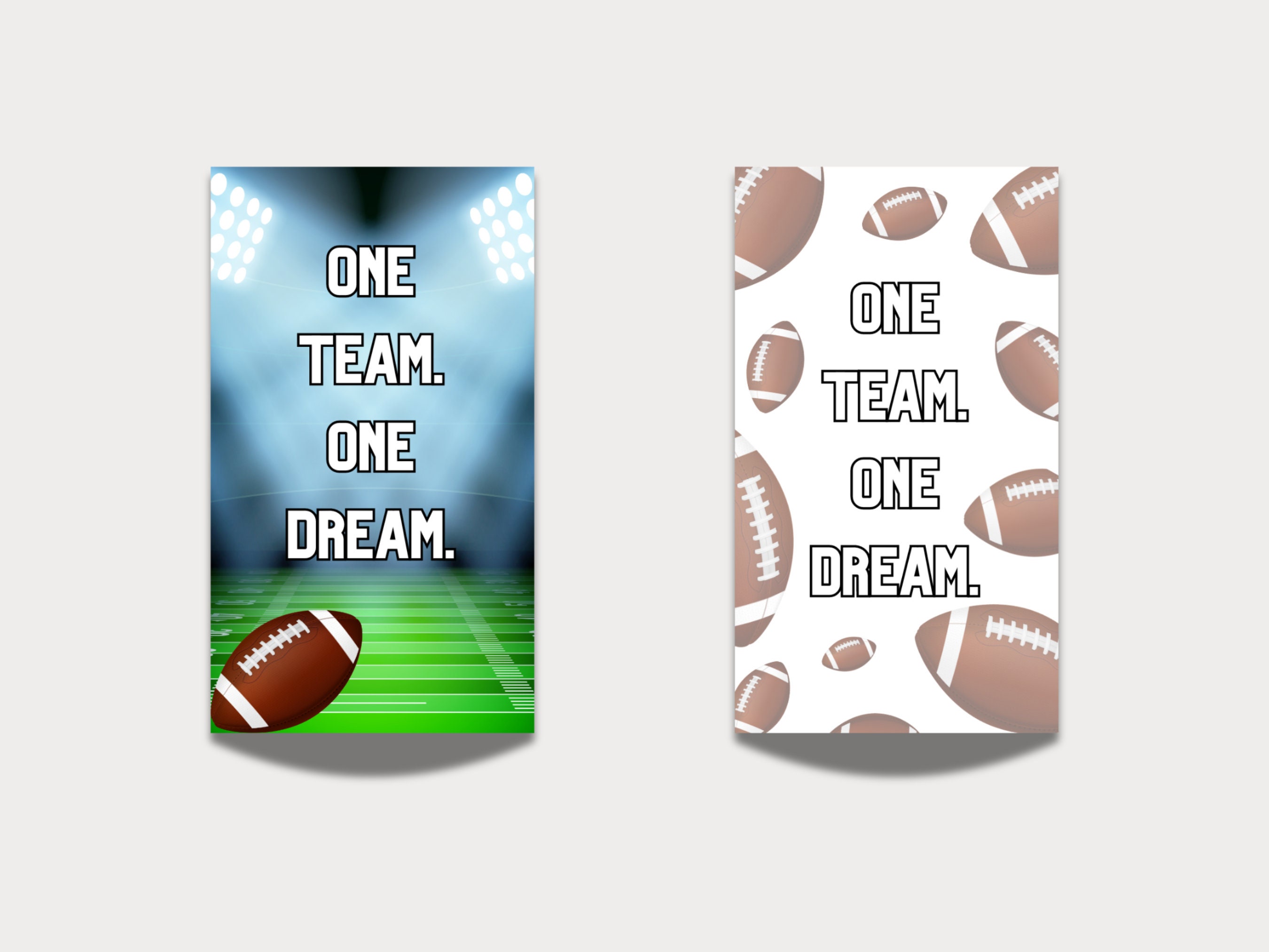 Printable Football Game Day Tags | Football Goodie Bags | Instant ...