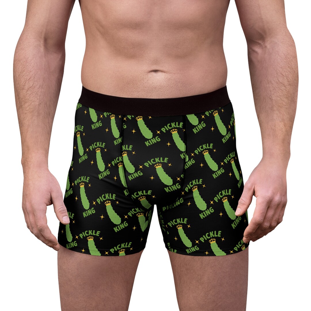 Pickle King Boxer Briefs Black - Etsy