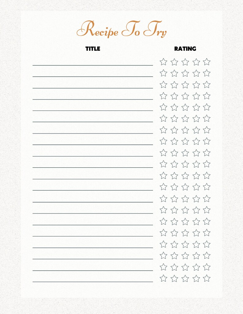 Meal Prep Planner Weekly Menu Printable Grocery List Template Digital ...