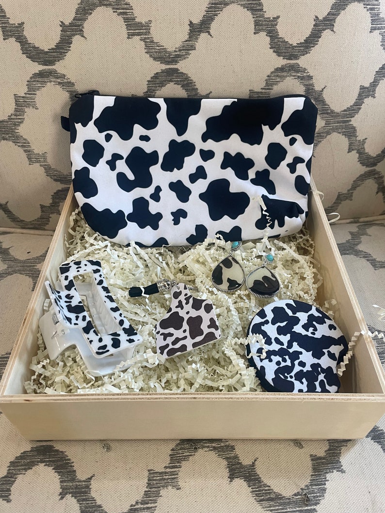 Cow Print Mystery Box - Etsy