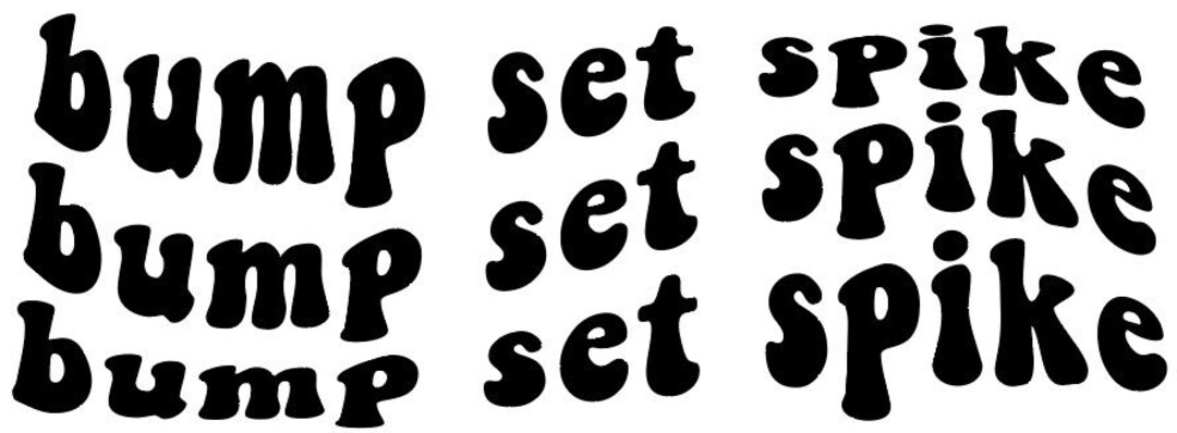 Bump Set Spike SVG - Etsy