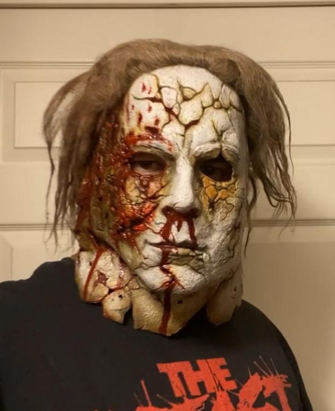 Micheal Myers Mask Rob Zombie Halloween. Not From Movie but a Cracked ...