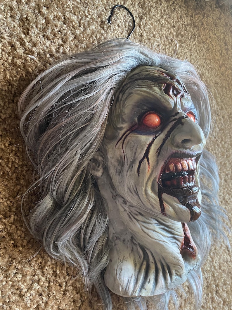 Evil Dead Cheryl Deadite ( Wall Hanging) Grey Hair - Etsy