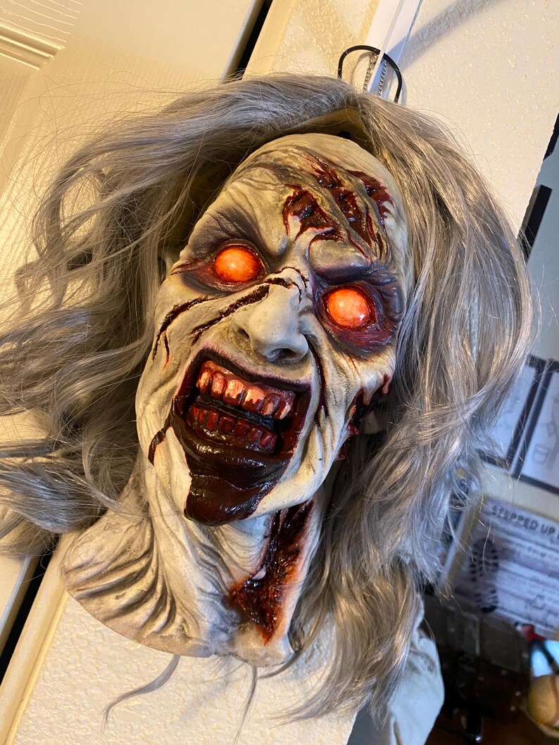 Evil Dead Cheryl Deadite ( Wall Hanging) Grey Hair - Etsy