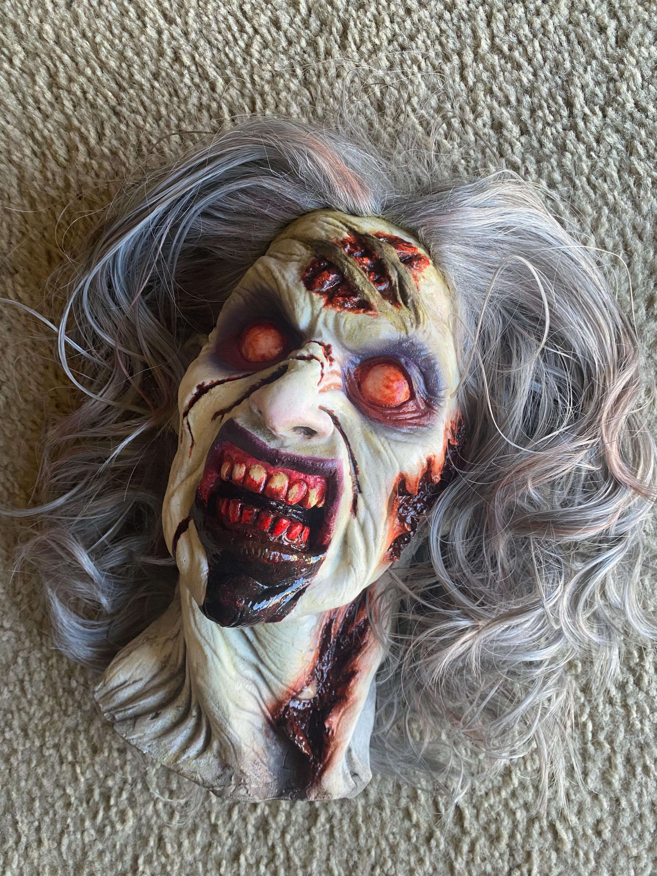Evil Dead Cheryl Deadite ( Wall Hanging) Grey Hair - Etsy