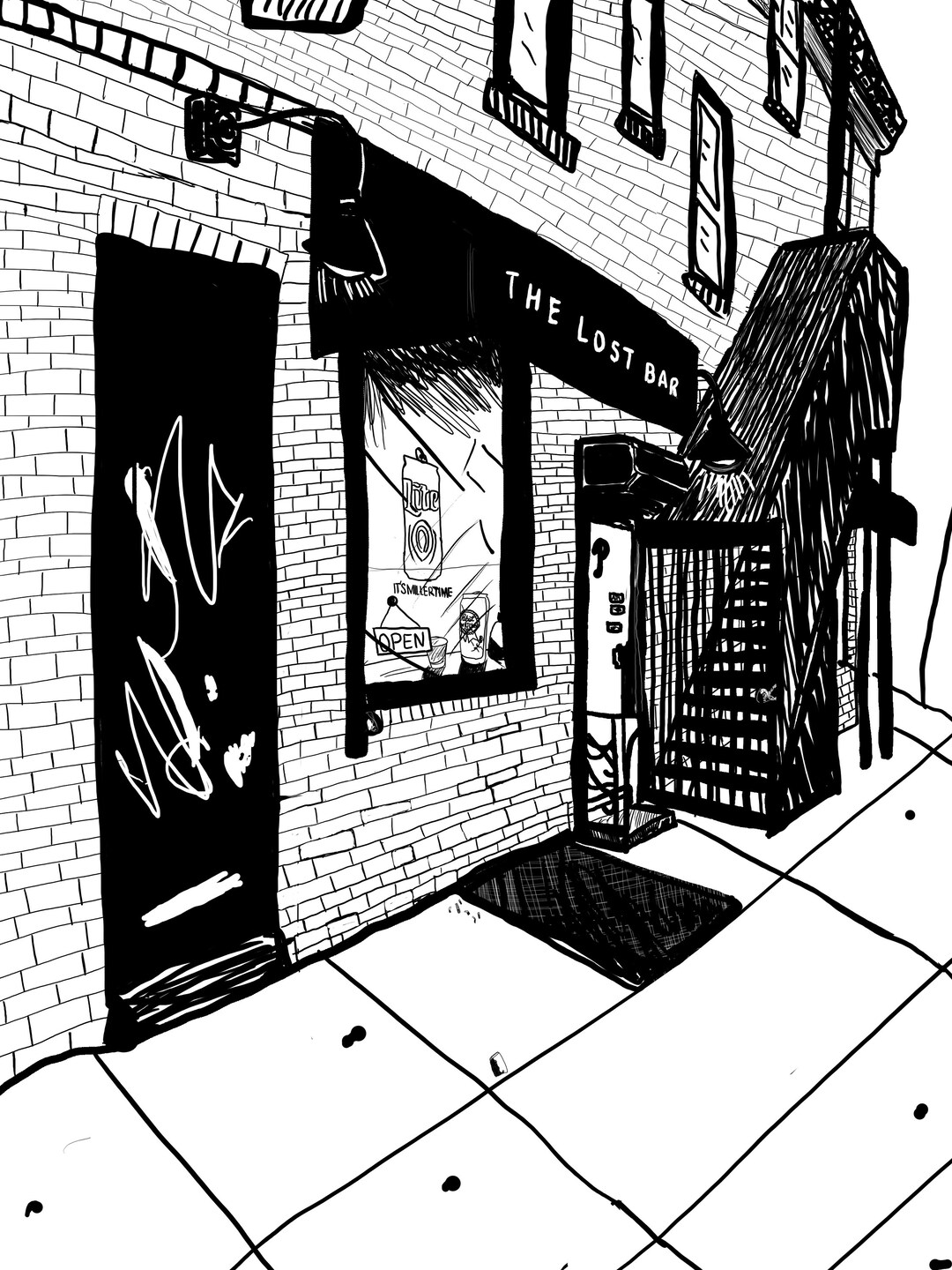 Atlantis: the Lost Bar Print - Etsy