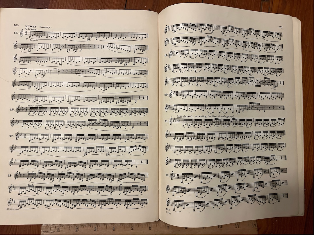 Music Sheets, Recycled Paper, Church Song Note Sheets, Vintage and Aged ...