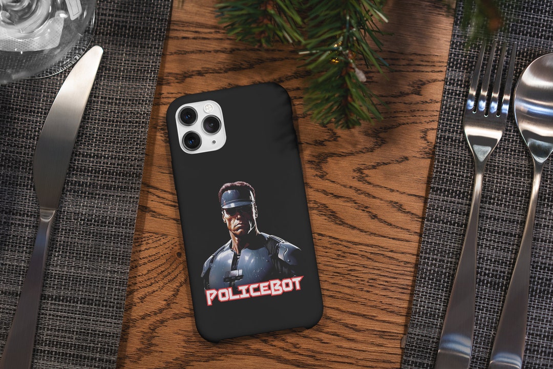Arnold Schwarzenegger, Robocop, Terminator, Parody Policebot Cell Phone ...