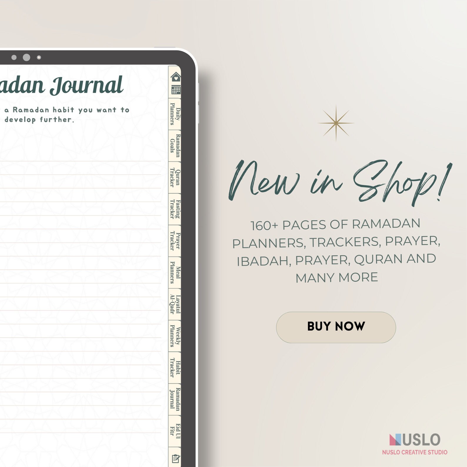 2024 Ramadan Planner Digital & Printable Ramadan Journal Goodnotes ...