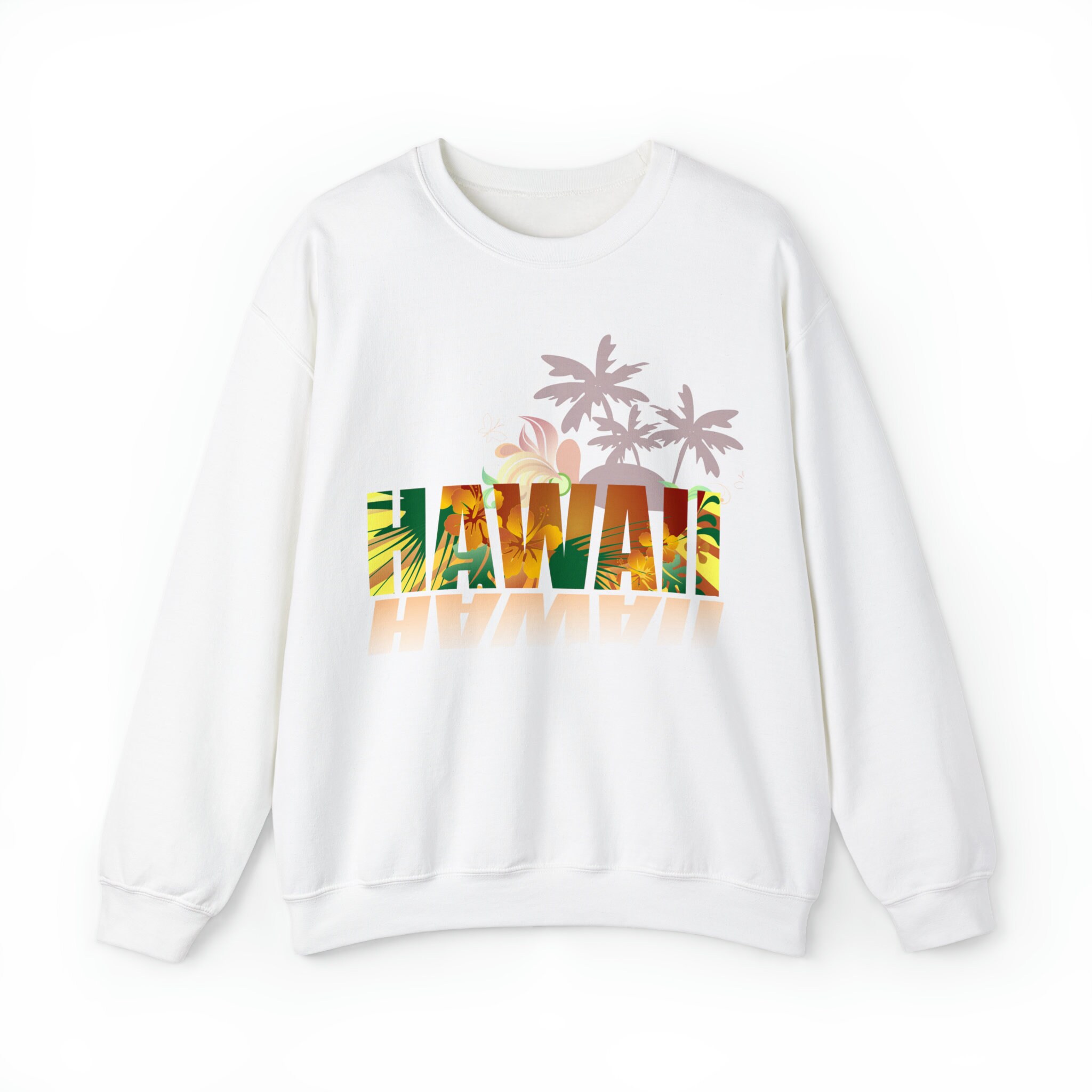 Hawaii Sweatshirt, Beachy Crewneck, Surfs up Sweatshirt, Hawaiian ...