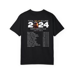 Arkansas Total Solar Eclipse 2024 Shirt, Path of Totality, Moon Astronomy Gift, Path of ...